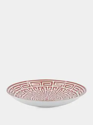 GINORI 1735 Labirinto Scarlet Centerpiece - Red
