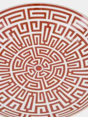 GINORI 1735 Labirinto Scarlet Centerpiece - Red