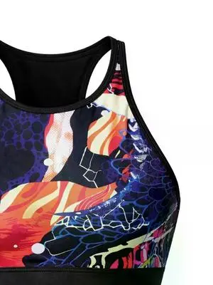 REEBOK Yoga Graffiti Sports Bra