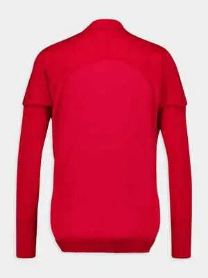 TOM FORD Cashmere Wrap Cardigan - Red
