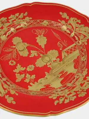 GINORI 1735 Oriente Italiano Rubrum Charger Plate