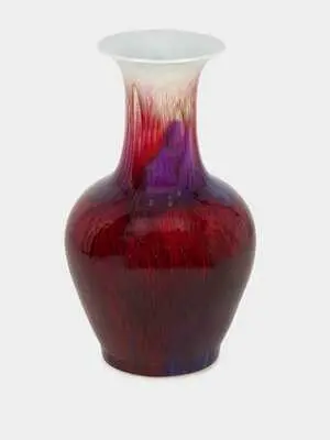 POLSPOTTEN Vivid Gradient Curved Top Vase