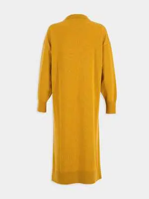 PAULA Maya V-neck Cashmere Midi Dress