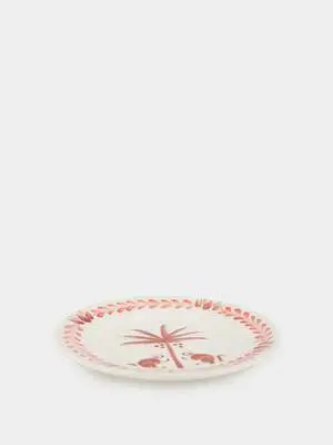 Johanna Ortiz Saimiri Dessert Plate - Red