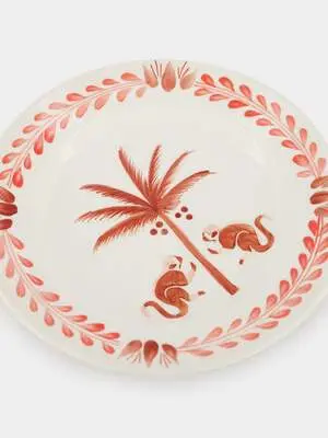 Johanna Ortiz Saimiri Dessert Plate - Red