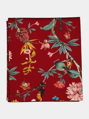 La DoubleJ Fantastic Creatures Print Tablecloth - Red