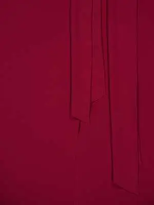 PAULA Irys Maxi Wrap Dress With Tie - Red