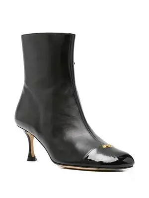 N°21 Leather Cap-toe Boots