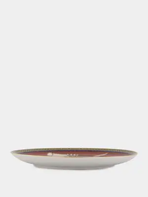 La DoubleJ The Mermaid Bordeaux Decorative Plate