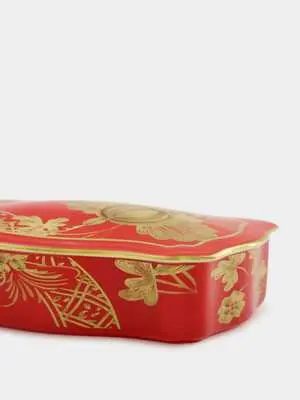 GINORI 1735 Rubrum Oriente Italiano Decorative Jewellery Box