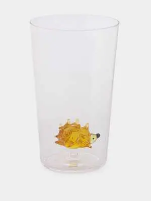 ICHENDORF MILANO Longdrink Hedgehog Glass - Yellow