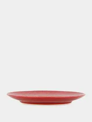 HOUSE OF CAPRICORN Jacaré Ceramic Dinner Plate