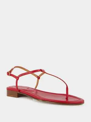 EMME PARSONS Calfskin Cecilia Sandals - Red