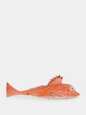 BORDALLO PINHEIRO Small Tub Gurnard Figurine By