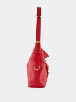 Givenchy Voyou Leather Bag - Red