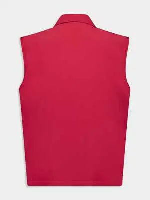 Brunello Cucinelli Button-up Water-resistant Gilet - Red
