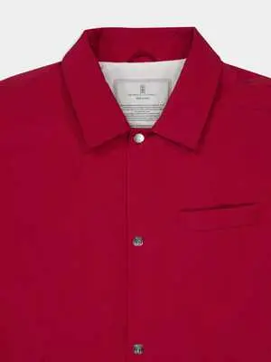 Brunello Cucinelli Button-up Water-resistant Gilet - Red