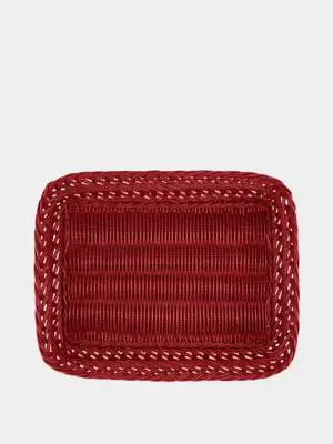 HOUSE OF CAPRICORN Handmade Vitória Wicker Medium Tray