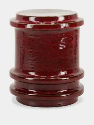 SERAX Side Table Pawn Glazed Stoneware - Red