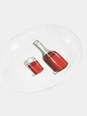 ASTIER DE VILLATTE Wine Decanter And Glass Soup Plate