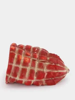 CERERIA INTRONA Capocollo Wax Candle - Red