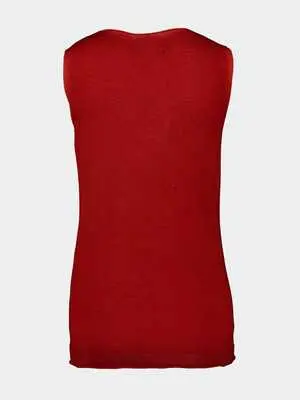 120% Lino Sleeveless Wool Top