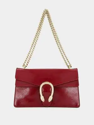 Gucci Dionysus Medium Patent Leather Shoulder Bag