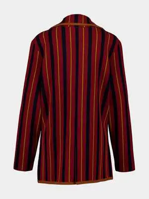PAULA Aurora Knitted Striped Blazer