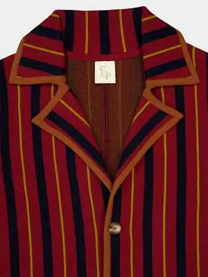 PAULA Aurora Knitted Striped Blazer