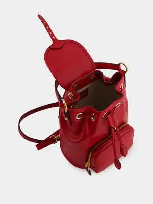 Miu Miu Calf Leather Bucket Backpack