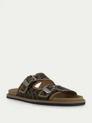 Fendi Feel Sandals - Brown