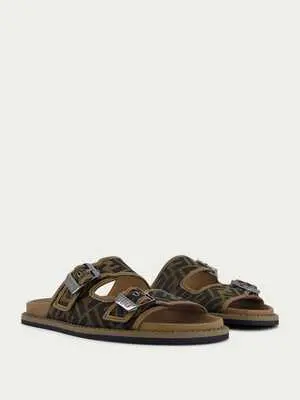 Fendi Feel Sandals - Brown