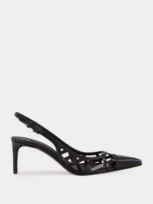 Dolce & Gabbana Leather Slingback Heels