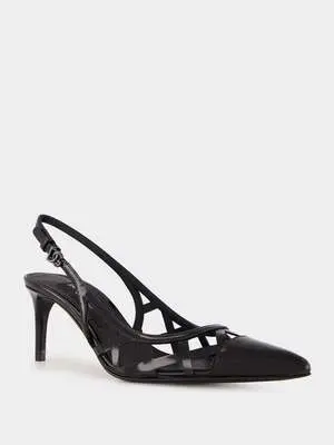 Dolce & Gabbana Leather Slingback Heels