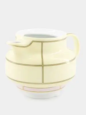 GINORI 1735 Giallo Porcelain Diva Teapot - Yellow
