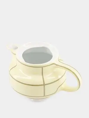 GINORI 1735 Giallo Porcelain Diva Teapot - Yellow