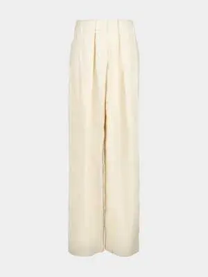 Stella McCartney Slouchy Panelled Trousers - Yellow