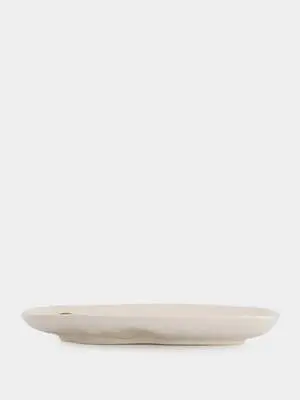LES-OTTOMANS Lemon Ceramic Serving Plate
