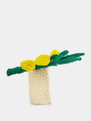 CORO CORA Lemon Branch Napkin Ring