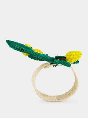 Coro Cora Lemon Branch Napkin Ring