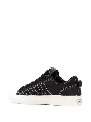 Adidas Nizza Rf Canvas Trainers - Black
