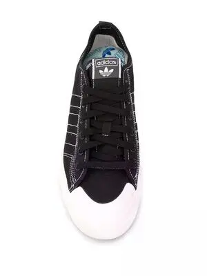 Adidas Nizza Rf Canvas Trainers - Black