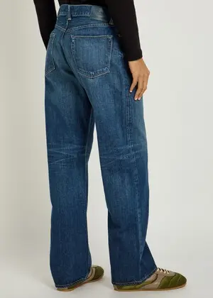 BLUE BLUE Relaxed Wide-leg Jeans