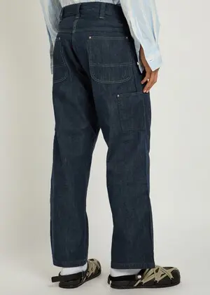 BLUE BLUE Relaxed Straight-leg Jeans