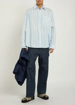 BLUE BLUE Relaxed Straight-leg Jeans