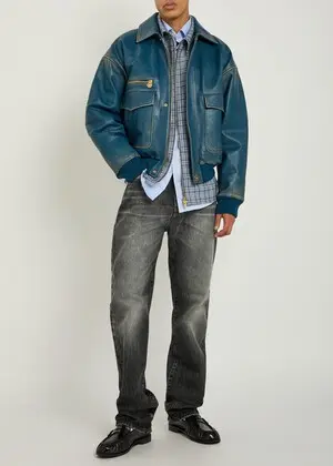 Versace Straight-leg Jeans - Grey