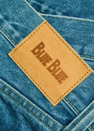 BLUE BLUE Slim Straight-leg Jeans