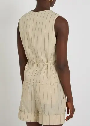 Rag & Bone Paulette Pinstriped Vest