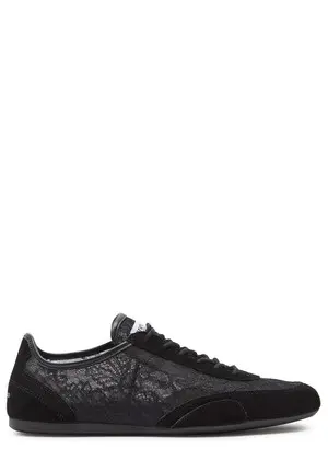 JIMMY CHOO Panelled Lace Sneakers