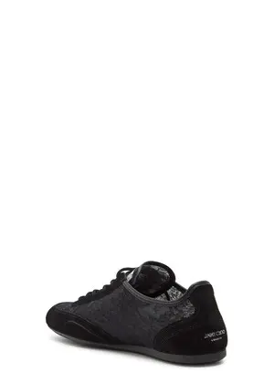 JIMMY CHOO Panelled Lace Sneakers